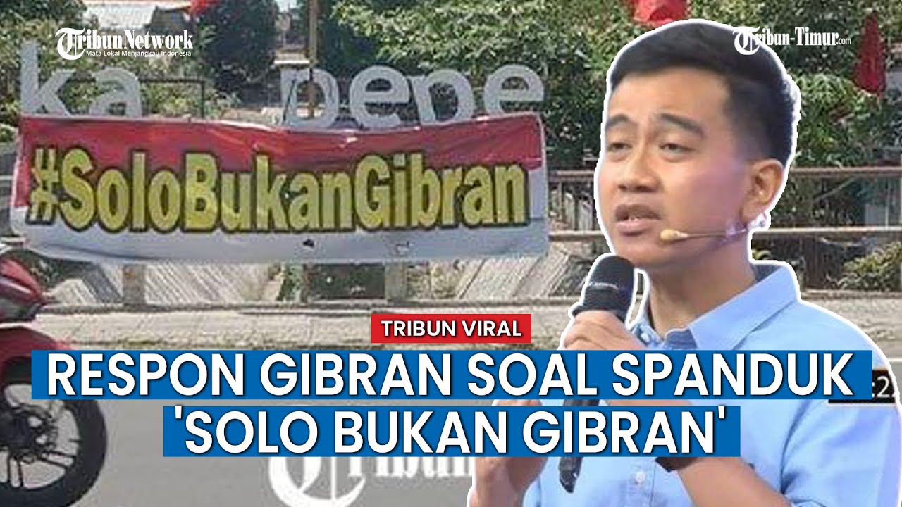 Gibran Tetap Optimis Unggul di Solo, Bertebaran Slogan 'Solo Bukan ...