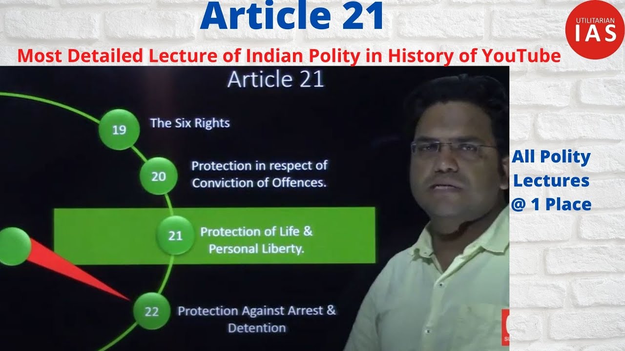 Article 21 of Indian Constitution | Fundamental Right | Detailed ...