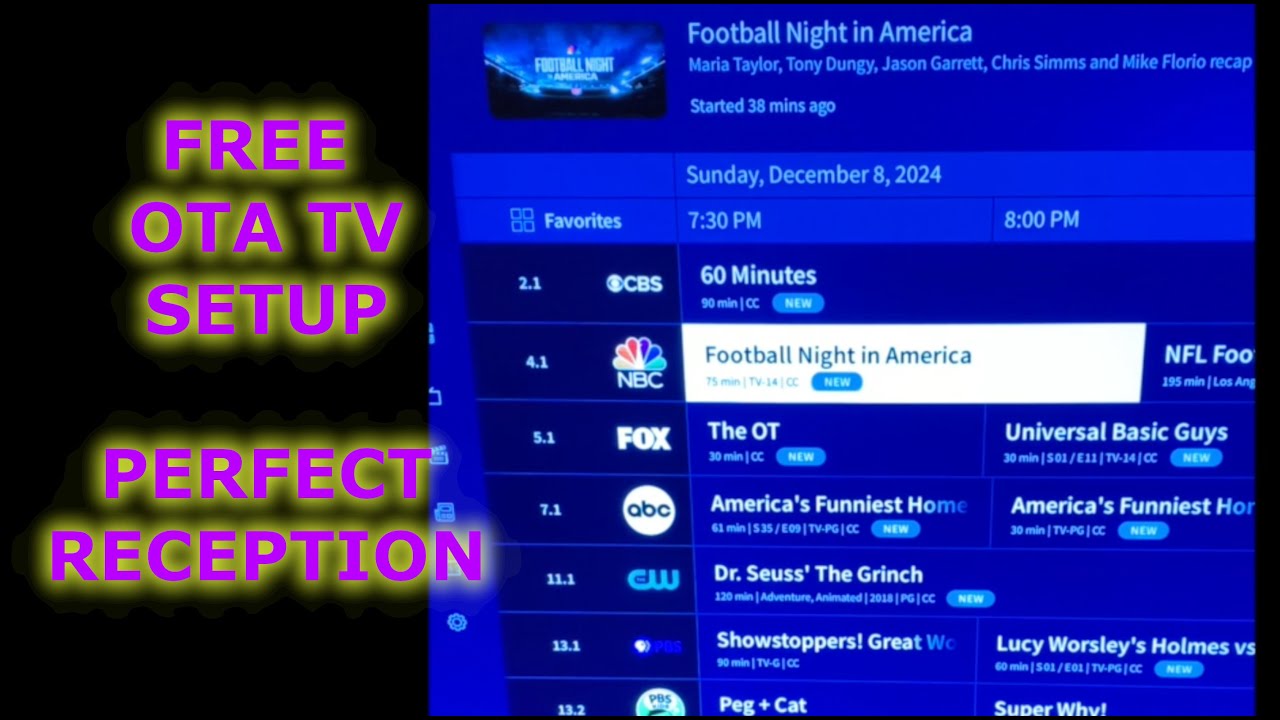 TabloTV OTA setup with PERFECT Reception - YouTube