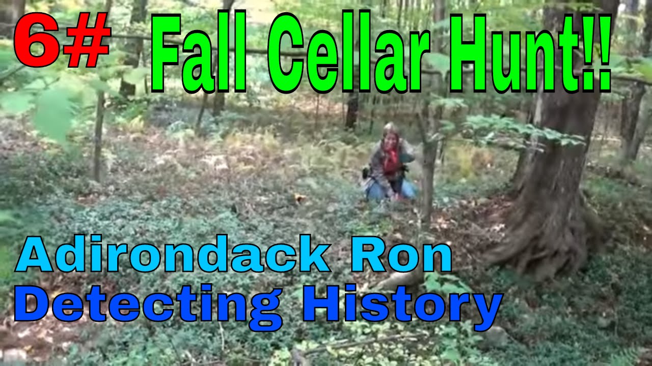 6# Metal Detecting The cellar holes for Treasure - YouTube