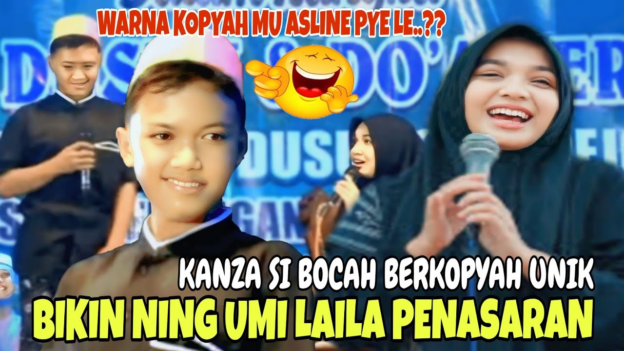 KENZA SI BOCAH BER KOPYAH BERWARNA UNIK BIKIN NING UMI LAILA PENASARAN DENGAN WARNA KOPYAHNYA ...