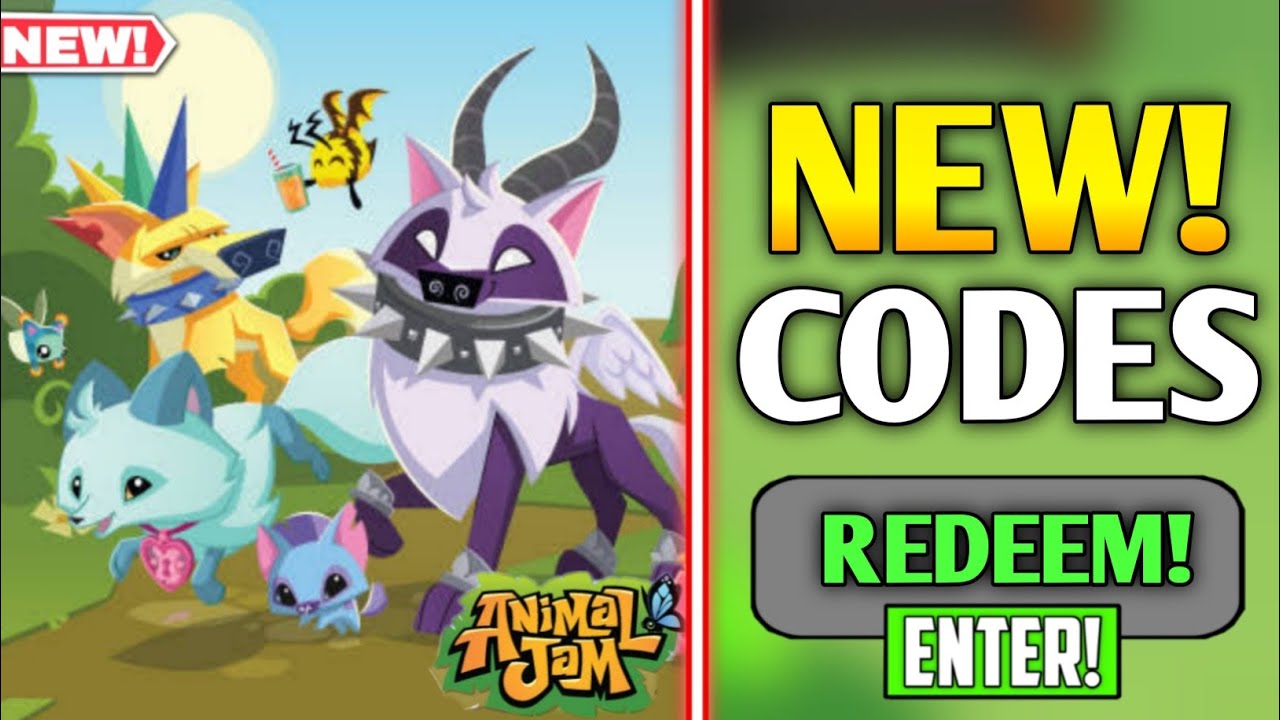 ⚠️Hurry Up⚠️ ANIMAL JAM CODES 2022 | NEW ANIME JAM REDEEM CODES 2022 ...