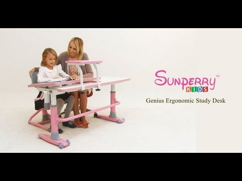 Genius Ergonomic Study Desk (English) - YouTube