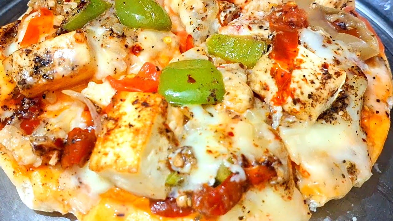 💖Cheese loaded pizza recipe | Cheese burst pizza with readymade base ...