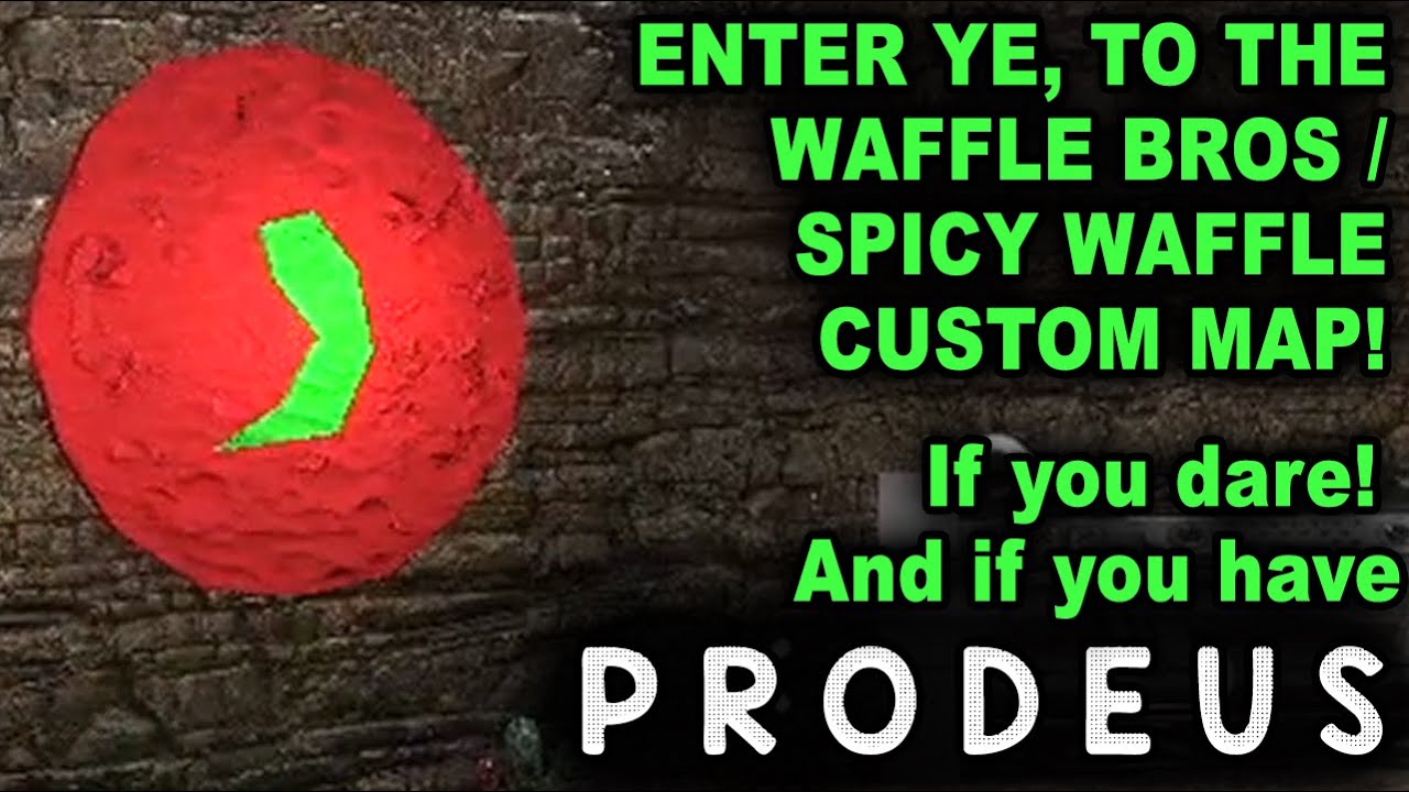 GLORIOUS CUSTOM WAFFLE BROS / SPICYWAFFLE THEMED MAP!!! | Let's Play ...