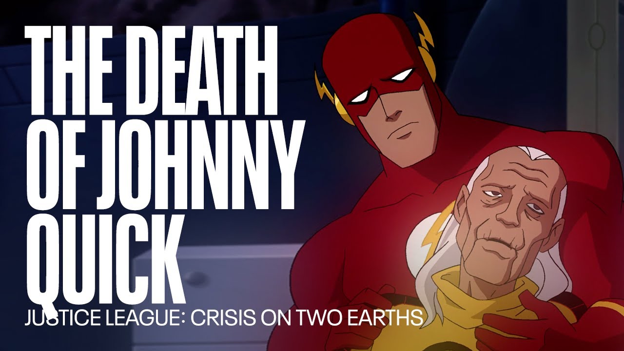 The death of Johnny Quick | Justice League: Crisis On Two Earths - YouTube