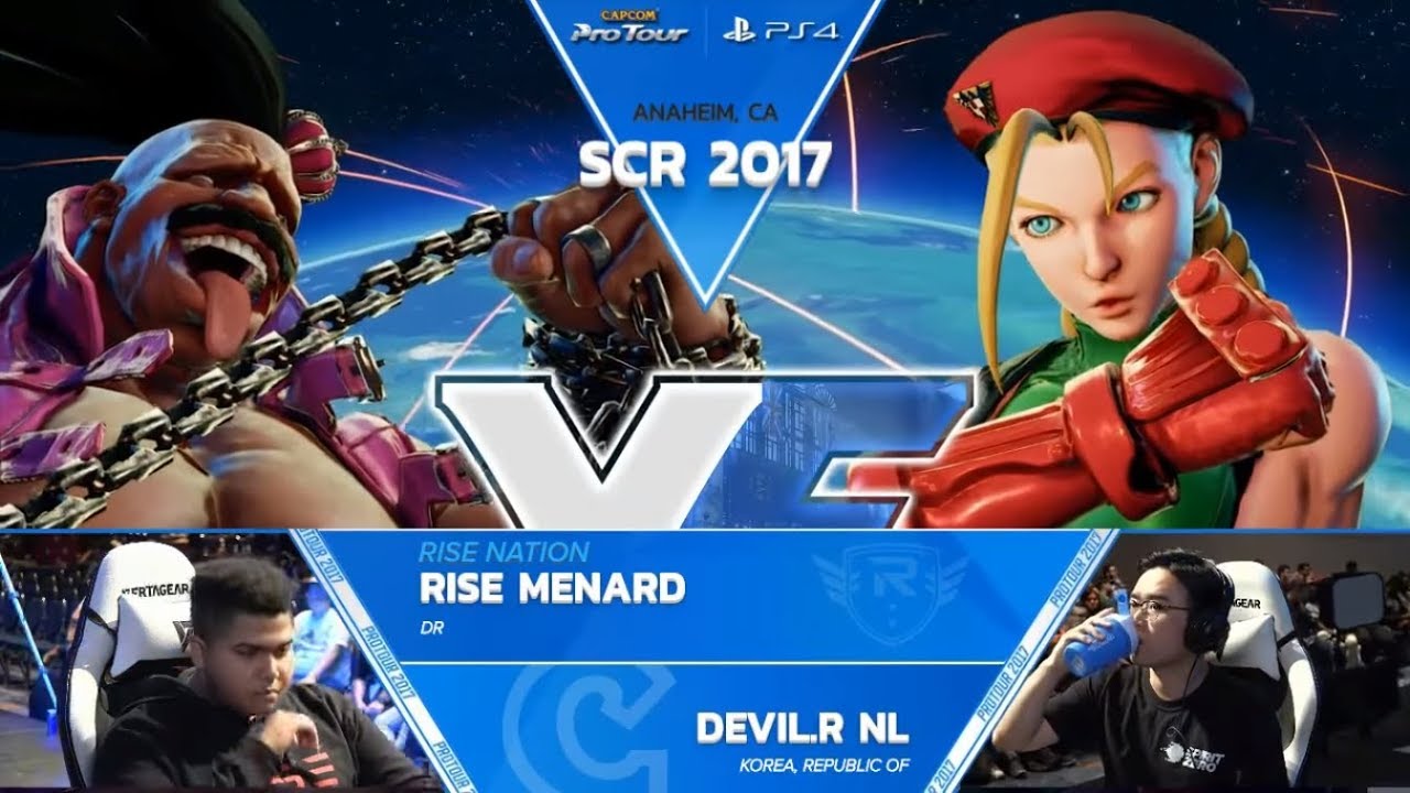 SFV: MenaRD vs. Devil.R NL - SCR 2017 Top 8 - CPT 2017 - YouTube