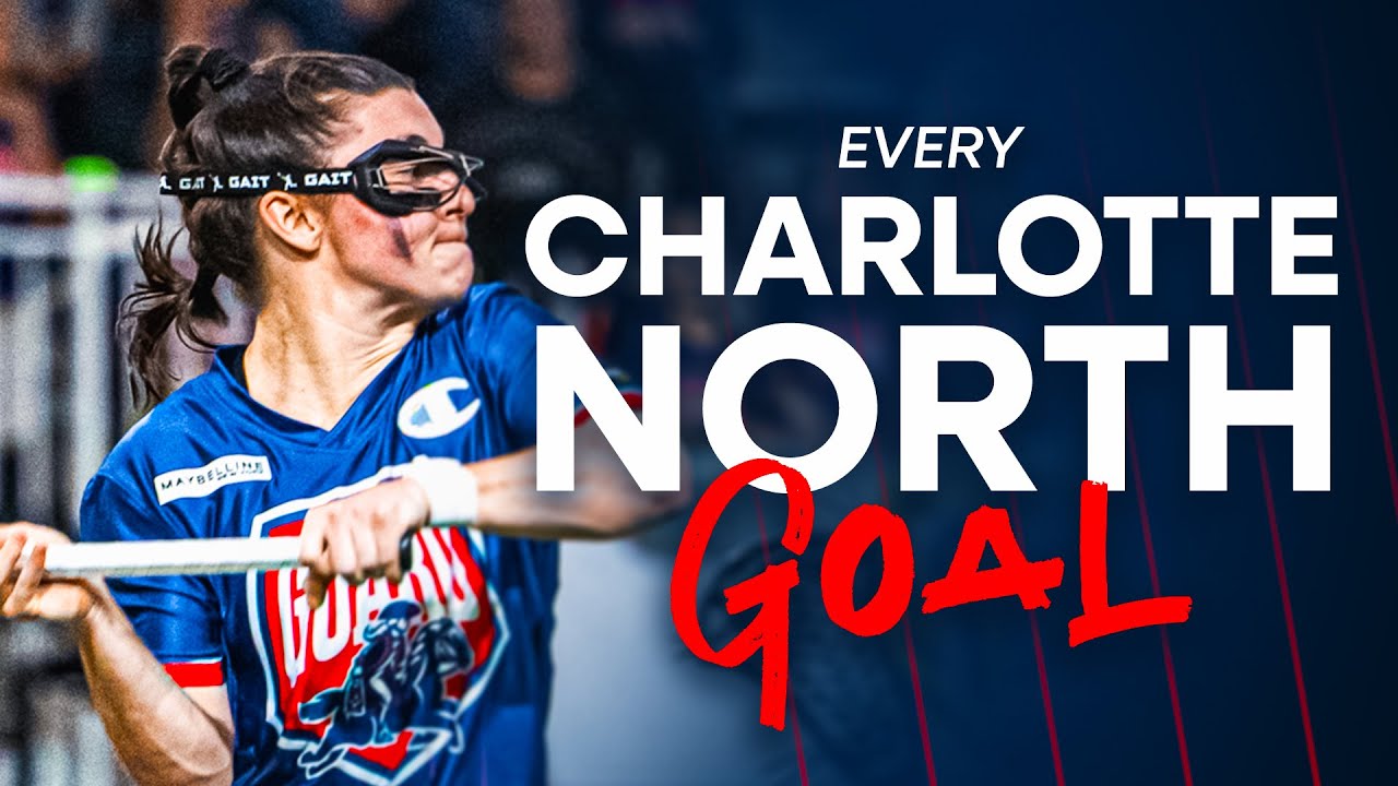 The GOAT of Women's Lacrosse? | Every Charlotte North Goal for the ...