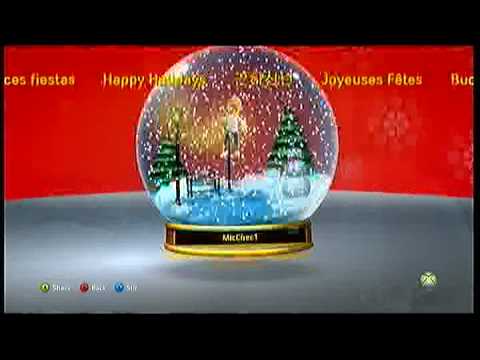 Xbox 360- Snow Globe - YouTube