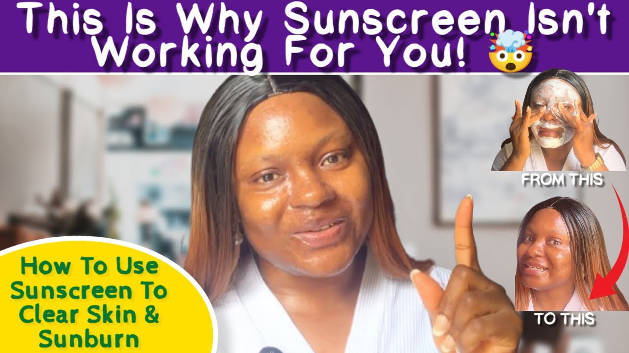 How To Apply Sunscreen ON FACE For Clear, Glowing Skin ...