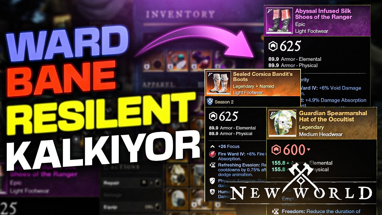WARD-BANE-RESİLİENT Perkleri Kalkıyor | New World Bölüm 174 - YouTube