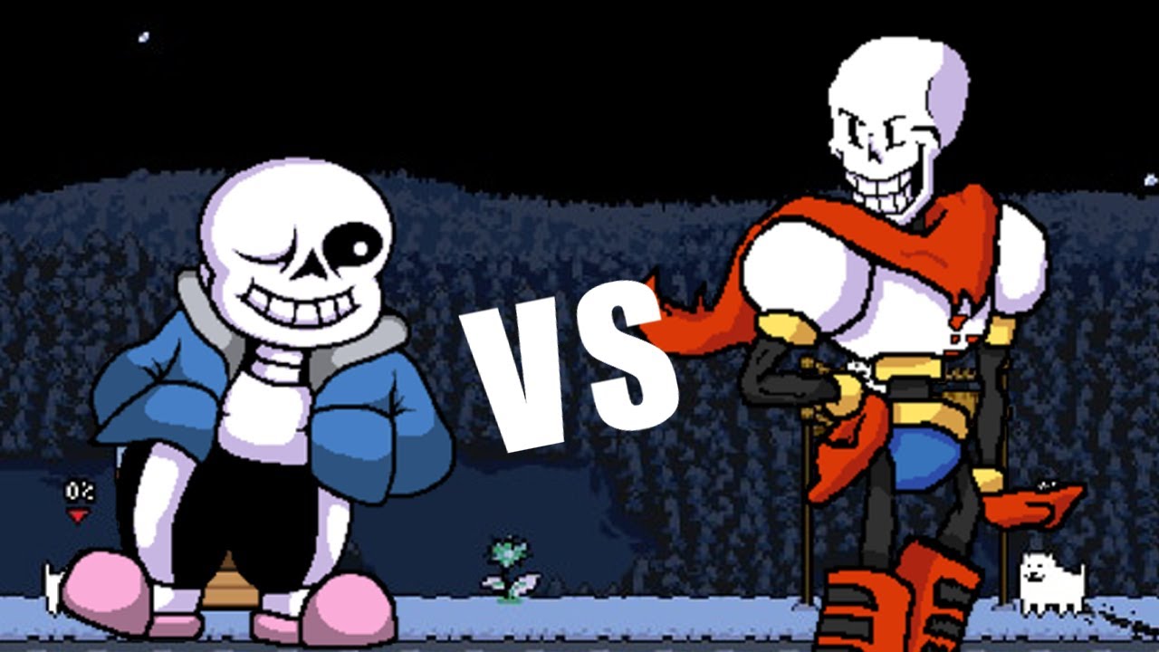 Sans vs Papyrus - Rivals of aether (con amigos) - YouTube
