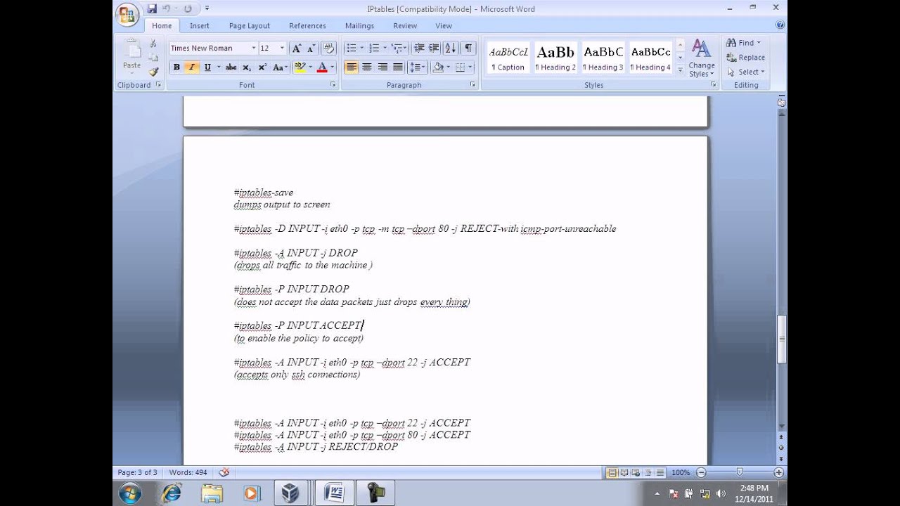 iptables tutorial 2 - YouTube