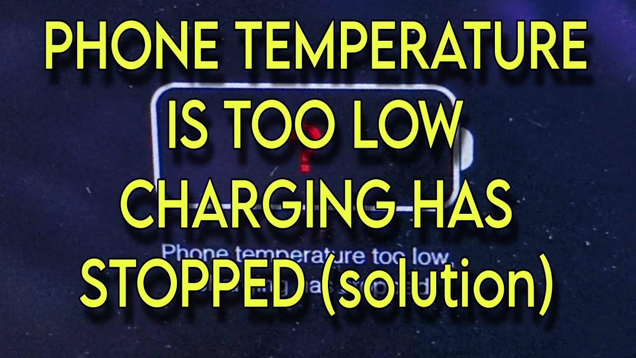 vivo v7 temperature is too low charging has stopped solutions - YouTube