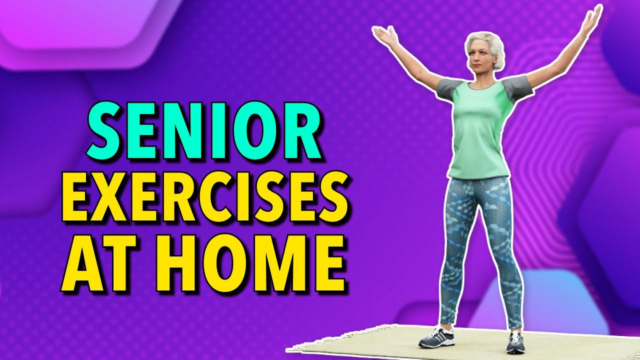 15-Min Full Body Workout - Senior Exercises at Home - YouTube