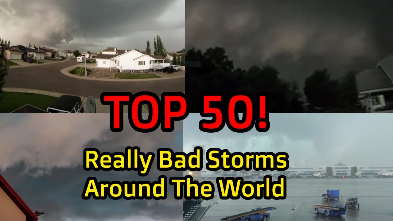 Extreme Weather: 50 Shocking Storms Around the World! - YouTube