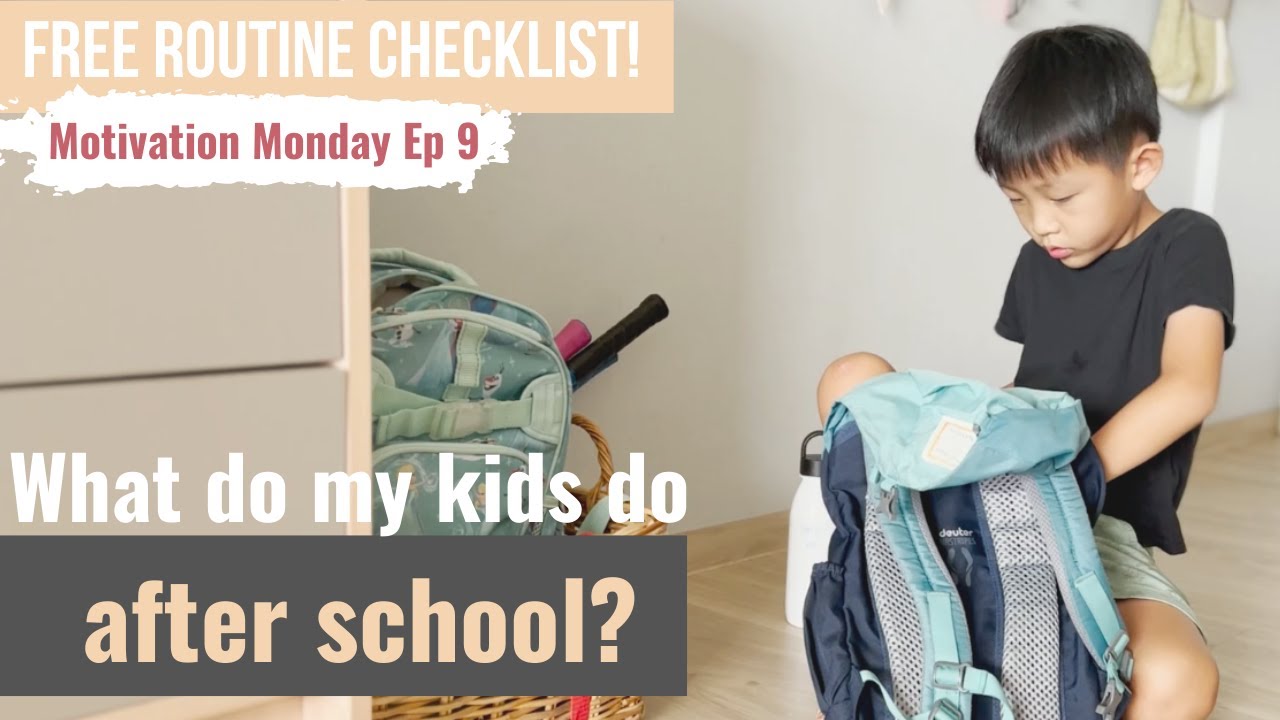 How to create an after school routine for kids | Raise responsible ...