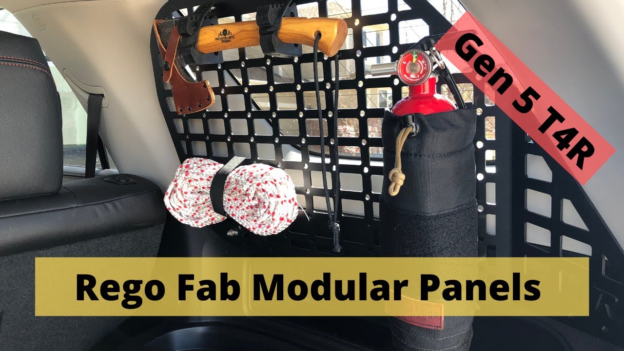 Next Mod: Rear Window Modular Storage Panels / Toyota Gen 5 4Runner ...