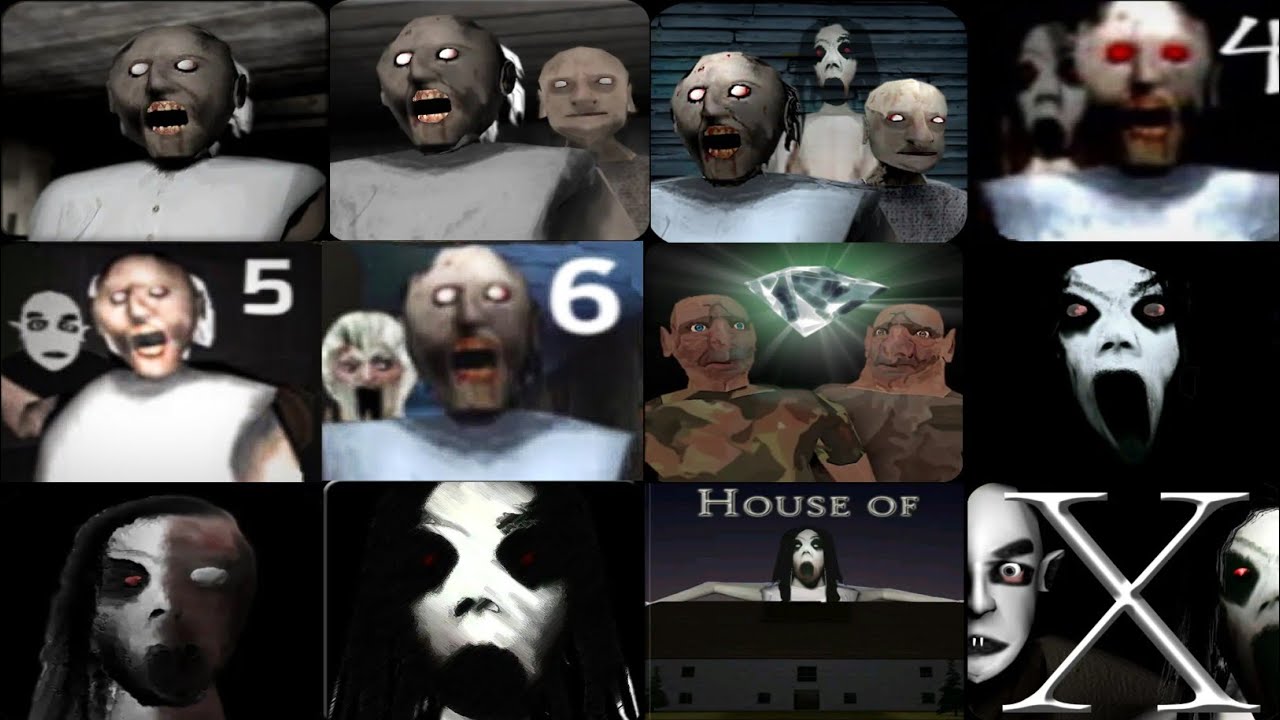 Dvloper Games Dark Jumpscares - Granny 1-3, The Twins & Slendrina Games ...