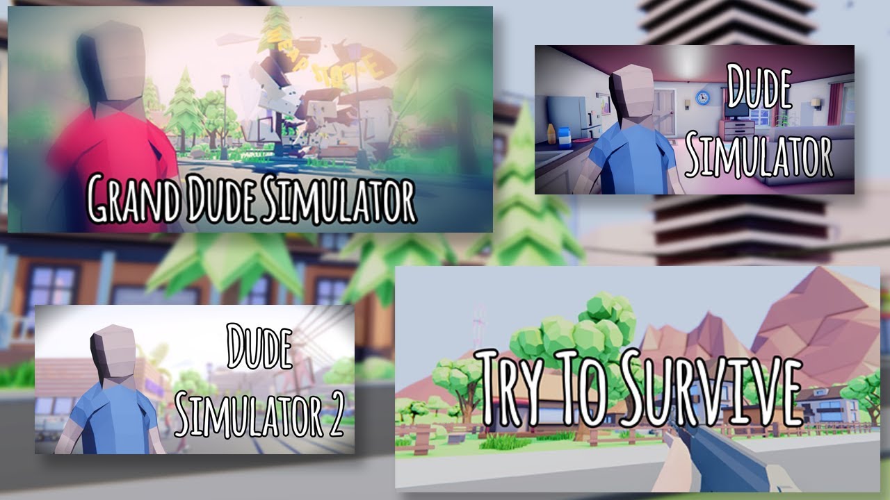 Why Do All These Games Look The Same? - Grand Dude Simulator/Try To ...