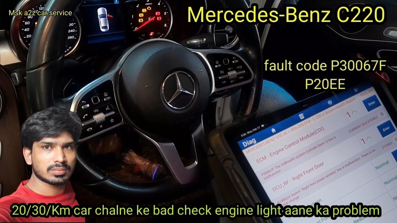 P30067F The Adblue(R)system injector bank 1)has A malfunction/P20EE ...