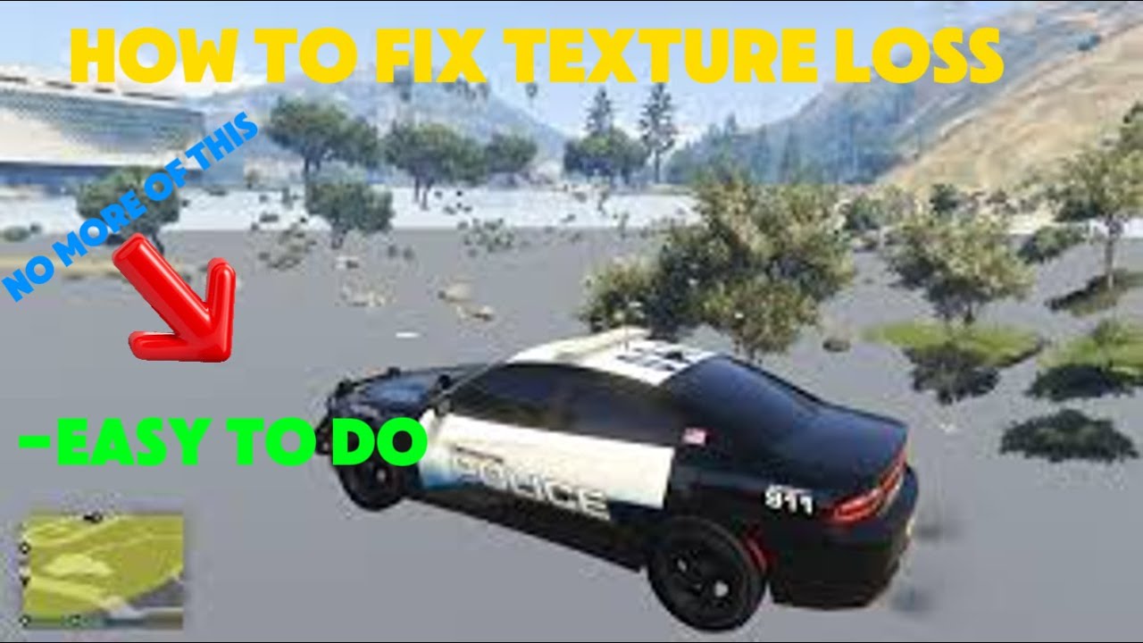 How to EASILY Fix Texture Loss In LSPDFR - YouTube