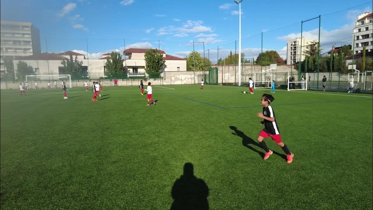 MATCHE AMICAL FC MONTCHAT U11 LYON DUCHERE U10 FIN DE LA 2EME MI TEMPS - YouTube