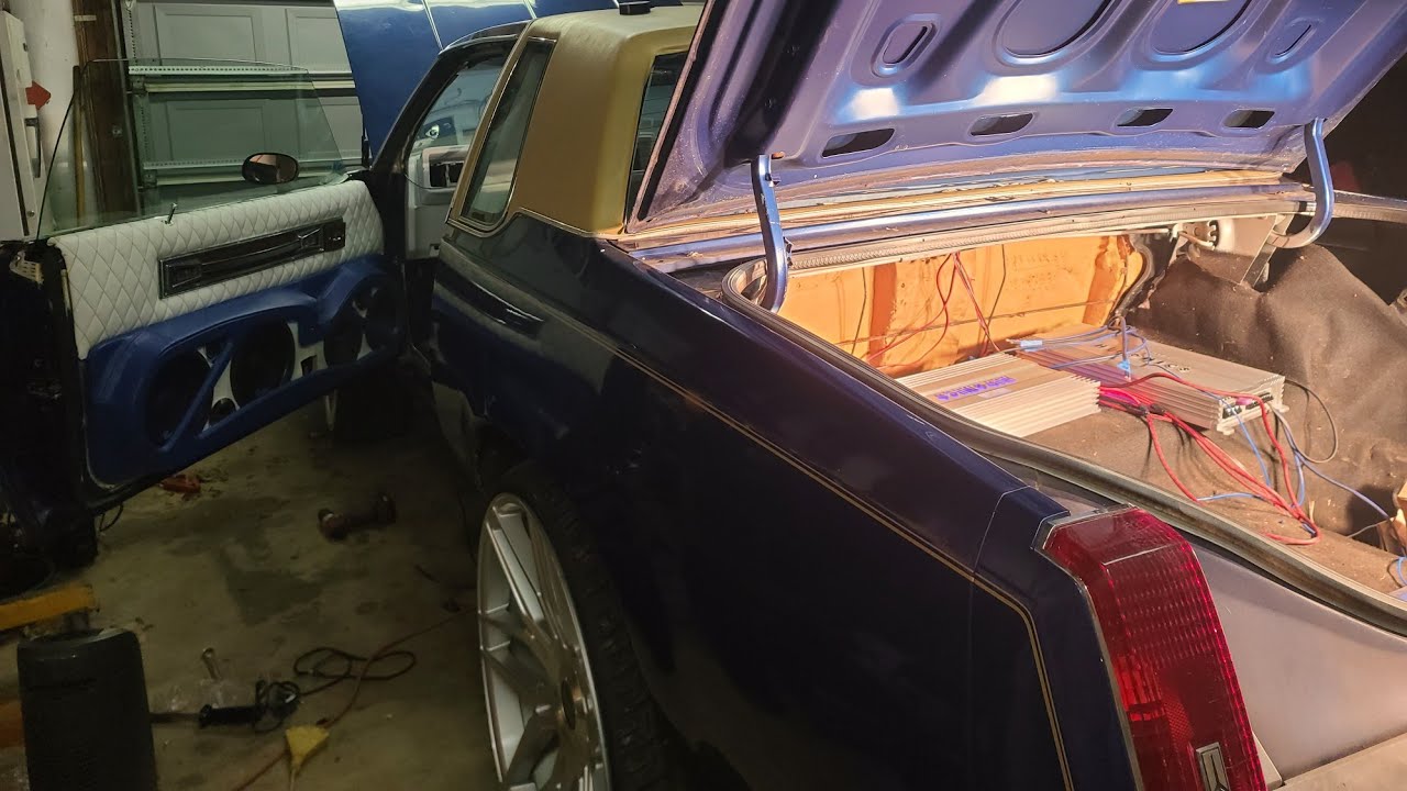 85 cutlass DONK interior process - YouTube