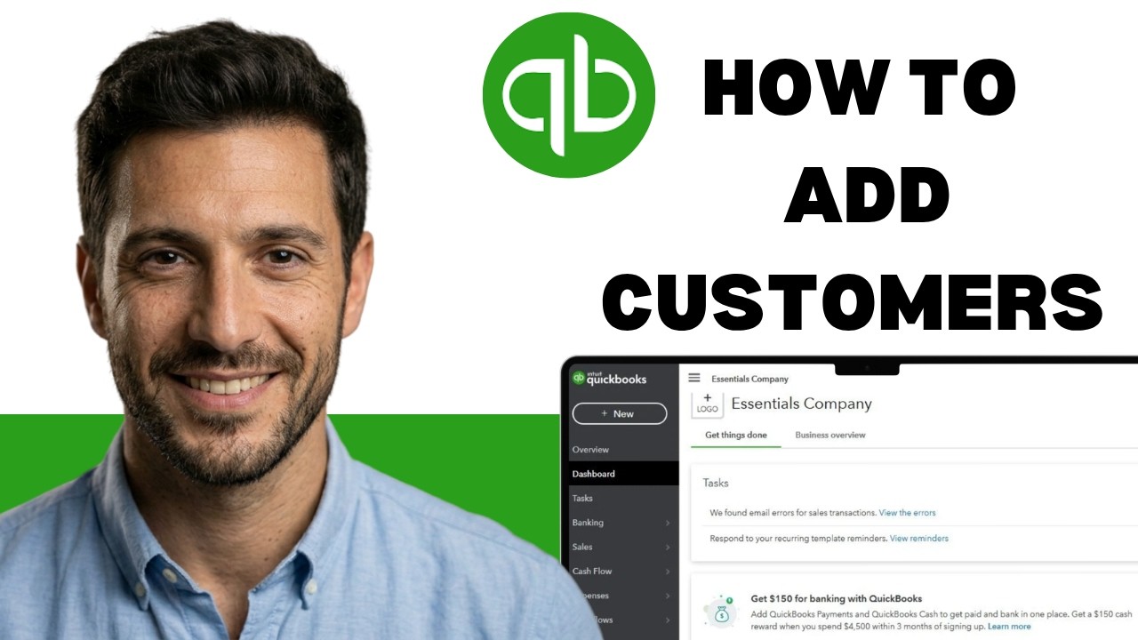 How to add customers in QuickBooks Online (full guide) - YouTube