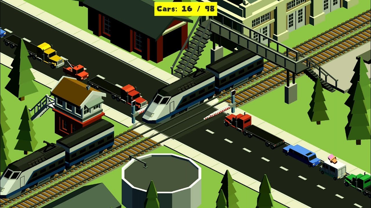 Train Track Crossing Game | Railroad Crossing | Android Gameplay #1053 ...