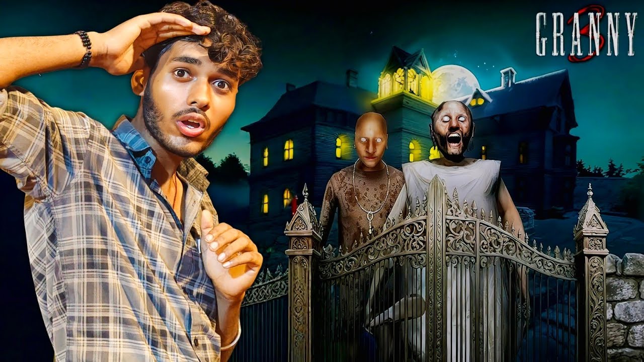 CAN I ESCAPE FROM GRANNY HORROR HOUSE | TECHNO GAMERZ - YouTube