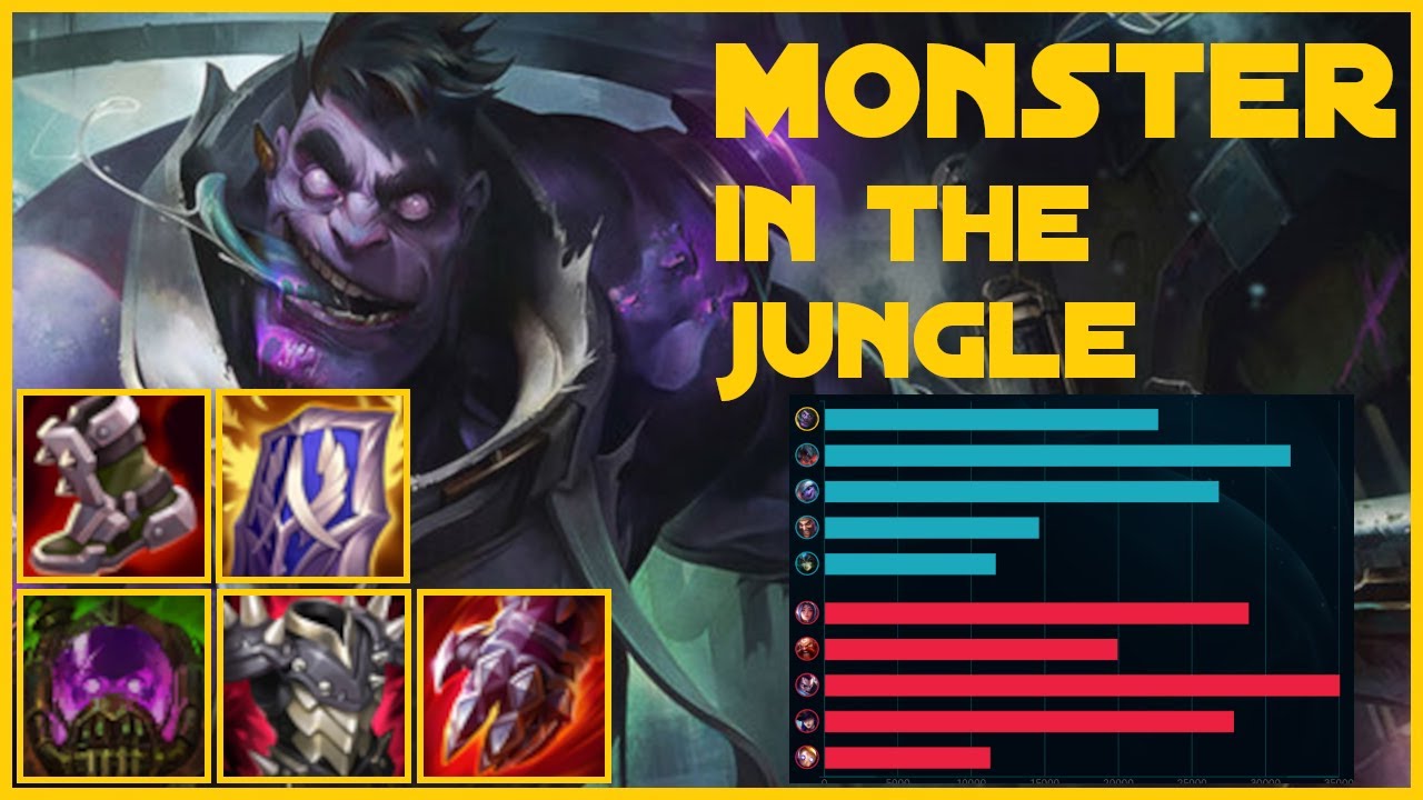 mundo jungle is a monster! dr mundo jungle - League of legends - YouTube
