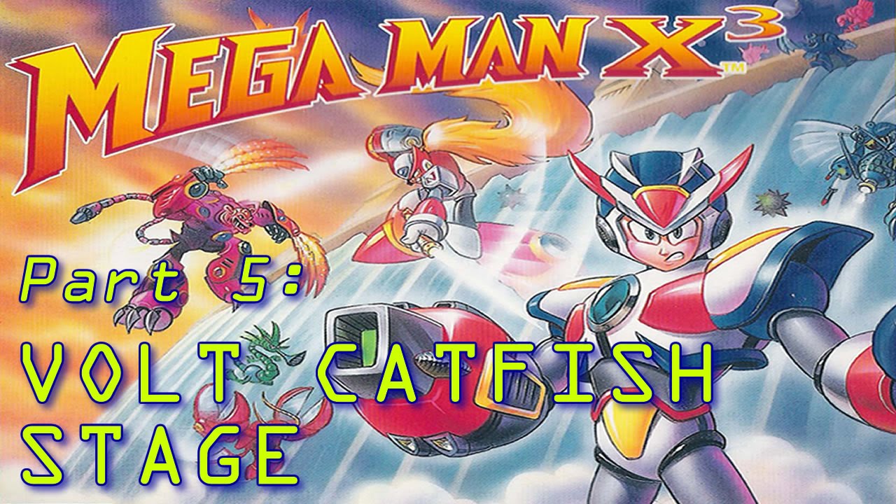 Mega Man X3 (100%) walkthrough - Part 5: Volt Catfish Stage - YouTube