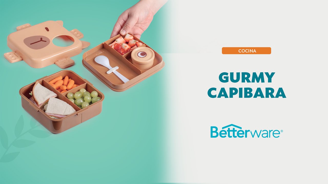 Gurmy Capibara Betterware | Catálogo Diciembre 2025 - YouTube