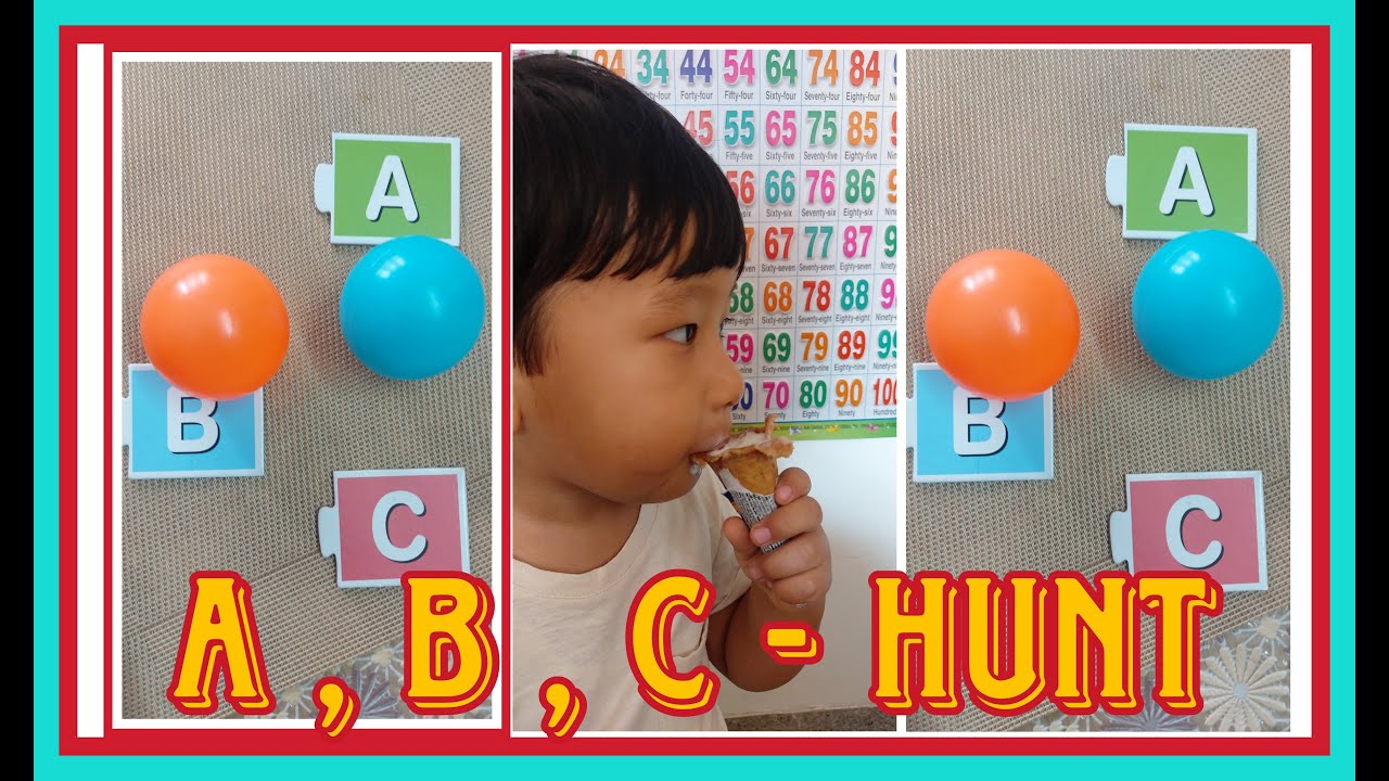 ABC HUNT BY MJ II LEARN ABC II LEARNING IS FUN - YouTube