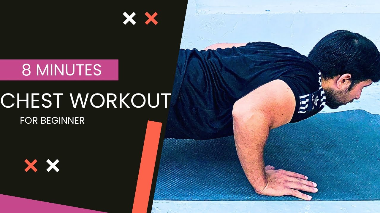 Beginners Chest Workout at Home! Home workout - YouTube