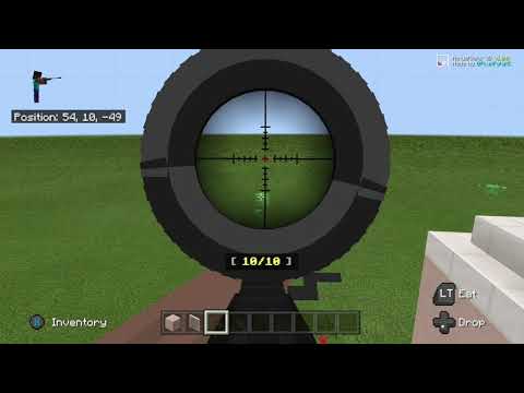 Minecraft Modded review construction and gun mod