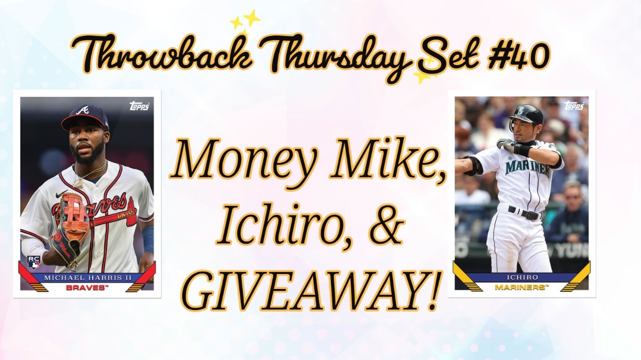 2023 Topps Throwback Thursday set #9 & Giveaway - YouTube