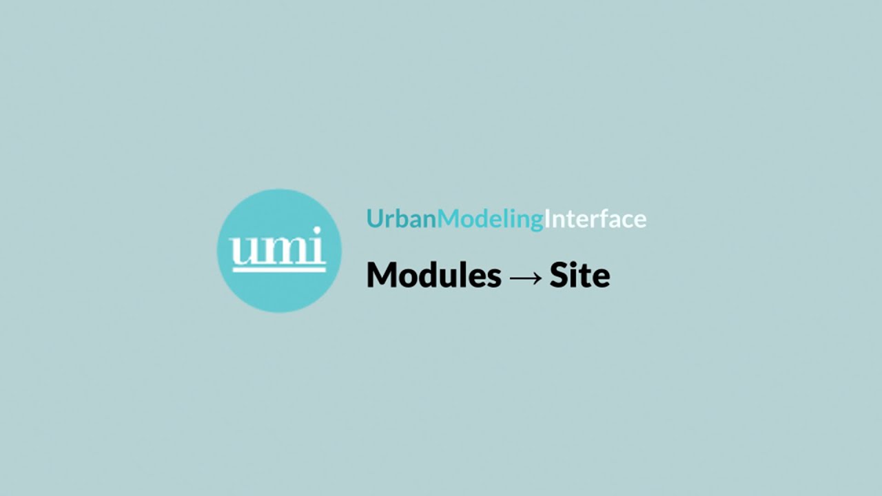 UMI Tutorial 03 | Modules - Site - YouTube