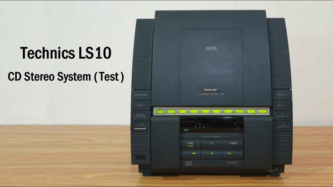 Technics LS10 - CD Stereo System ( Test ) - YouTube