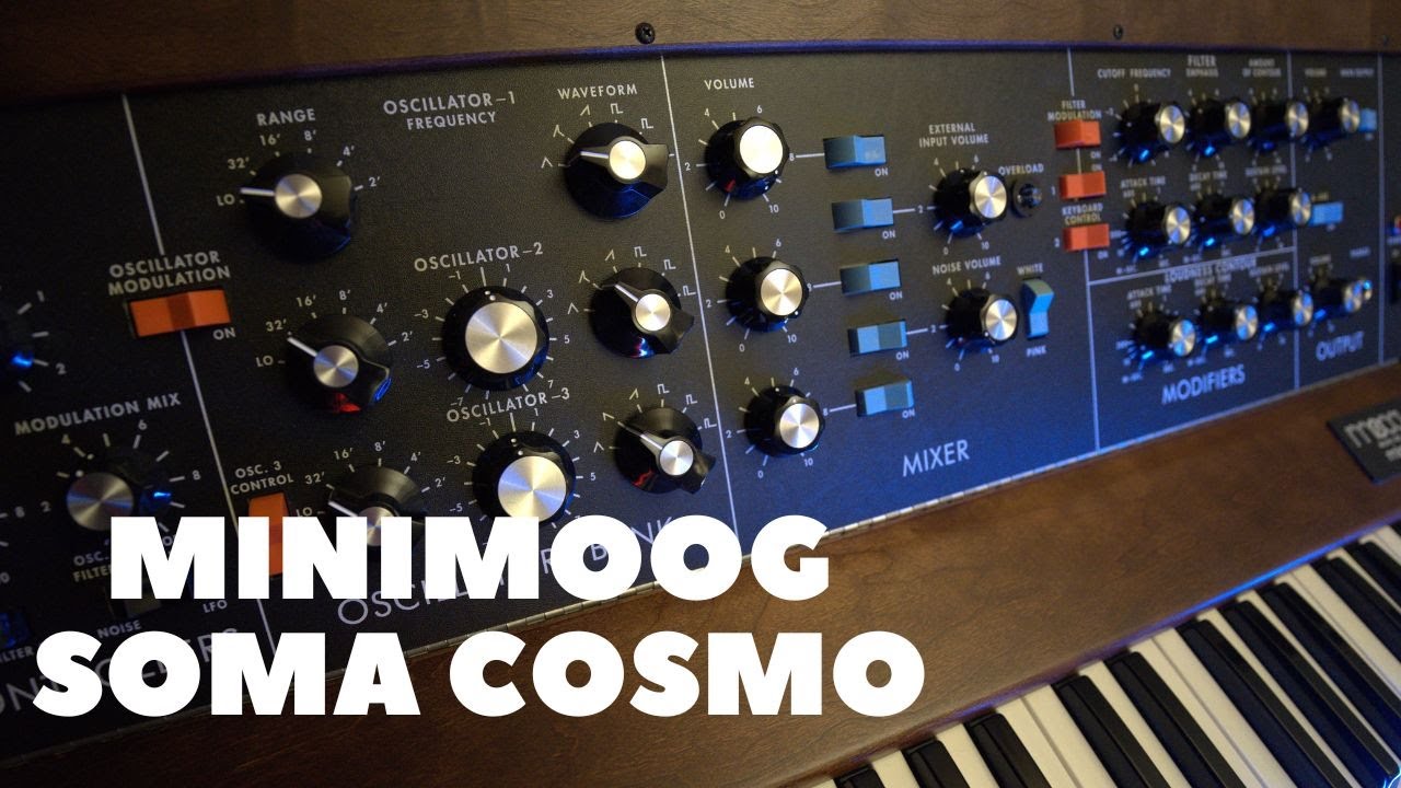 Minimoog + SOMA COSMO Ambient Jamming #minimoog #ambientmusic # ...