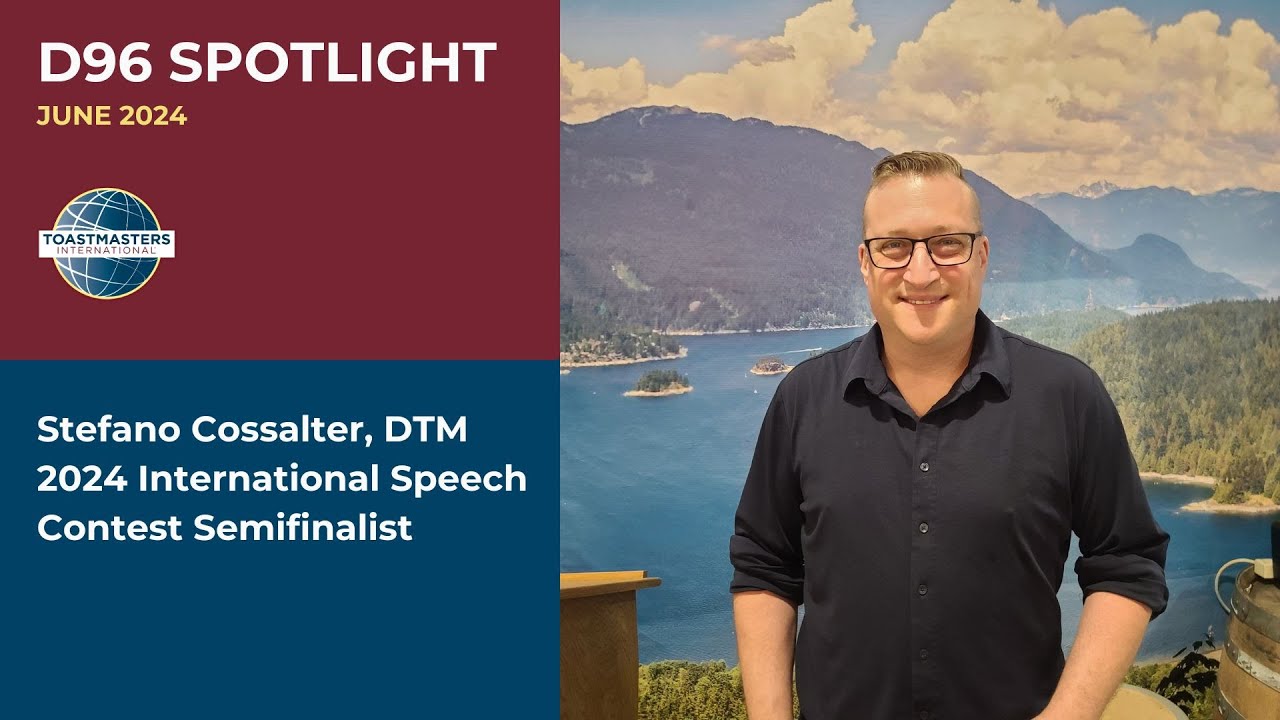 D96 SPOTLIGHT - June 2024 - Stefano Cossalter, DTM - YouTube