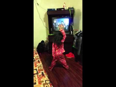 Thriller Biggest Fan!!! By 4 year old