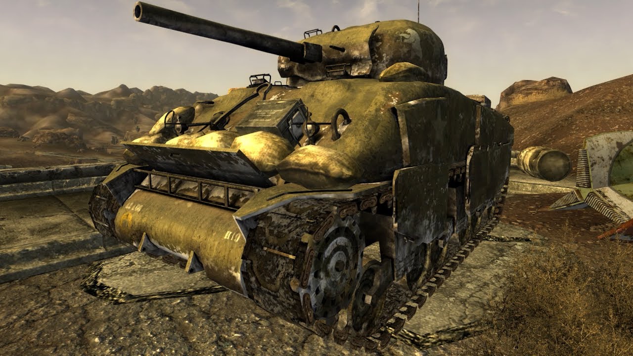 You Can Drive Tanks In Fallout New Vegas - YouTube