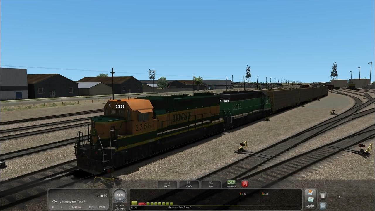 Train Simulator Classic - [EMD GP38-2] - Yard Work (Pacific Surfliner) Part 8 - 4K UHD - YouTube