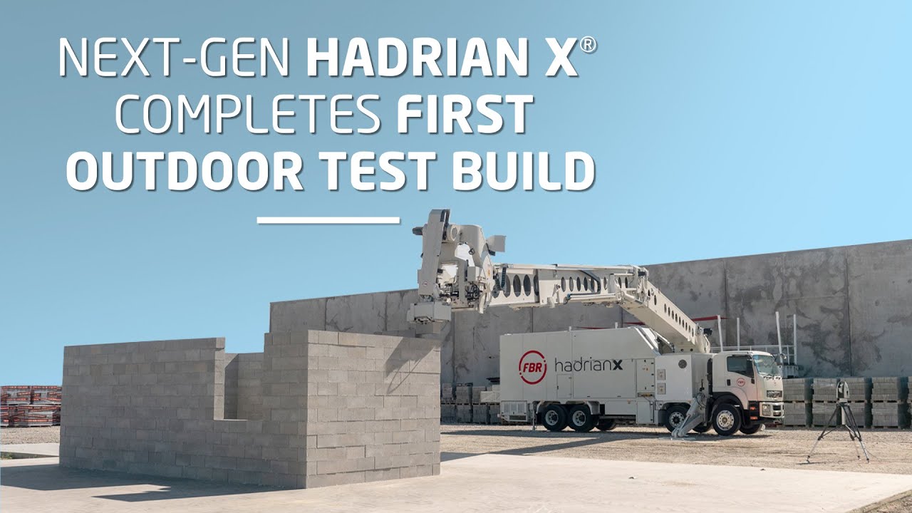 Next-Gen Hadrian X® completes first outdoor test build | FBR - YouTube