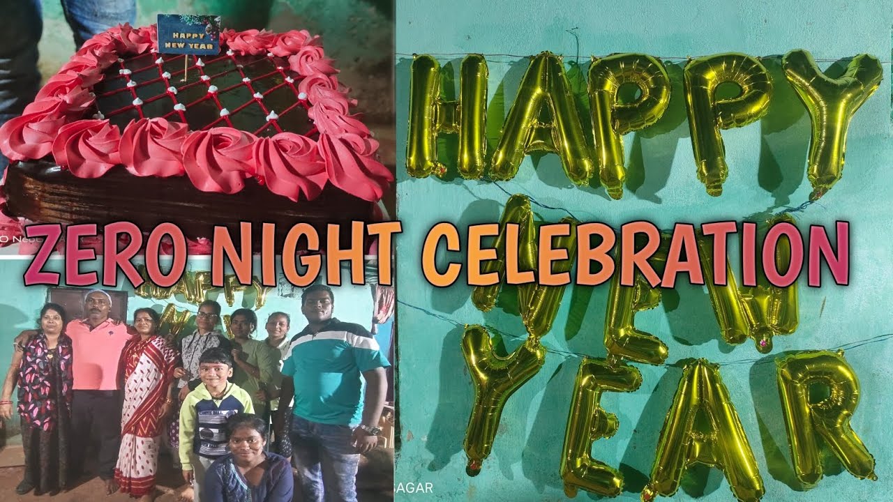 ନୂତନ ବର୍ଷ କୁ ସ୍ବାଗତ##zero night celebration#dance with family😝😝😝😝😝## ...