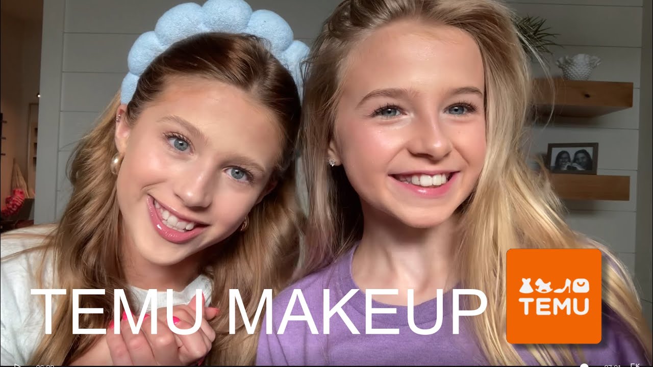 Doing A Full Face Of Temu Makeup!! With @Reborndolls841 - YouTube
