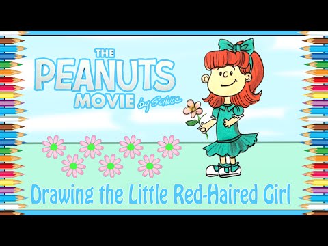Peanuts Trailer & "Little Red Head Girl" Draw Along: Character Art #5 ...