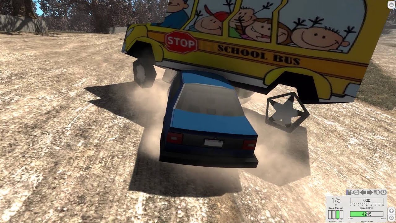 Crappy Car Derby - BeamNG.drive - YouTube